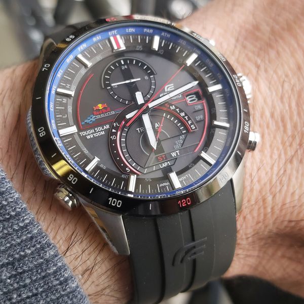 [$140 USD] Casio Edifice EQS-A500RBP-1VA F1 Red Bull Racing ...