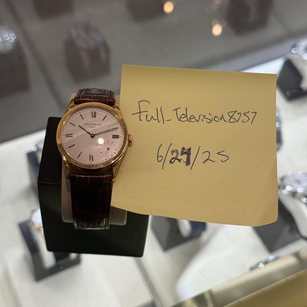 [WTS] Patek Philippe Millenium Calatrava 18k Yellow Gold Micro Rotor ...