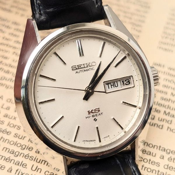 KING SEIKO KS HI-BEAT 5626-7113 Kanji Day Date Automatic Men's Watch Vintage | WatchCharts ...