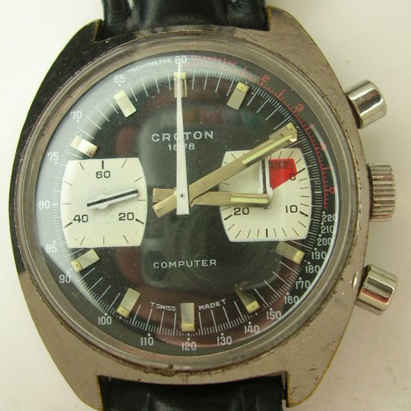 FS: 1973 Croton Chronograph Vintage Rare 2 Sub Dials | WatchCharts ...