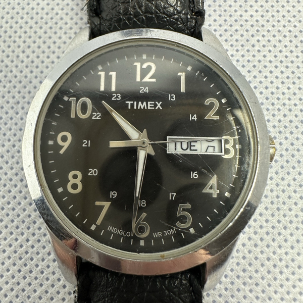 Timex Easy Reader Black on Black Quartz Analog Watch - 36 MM - New ...
