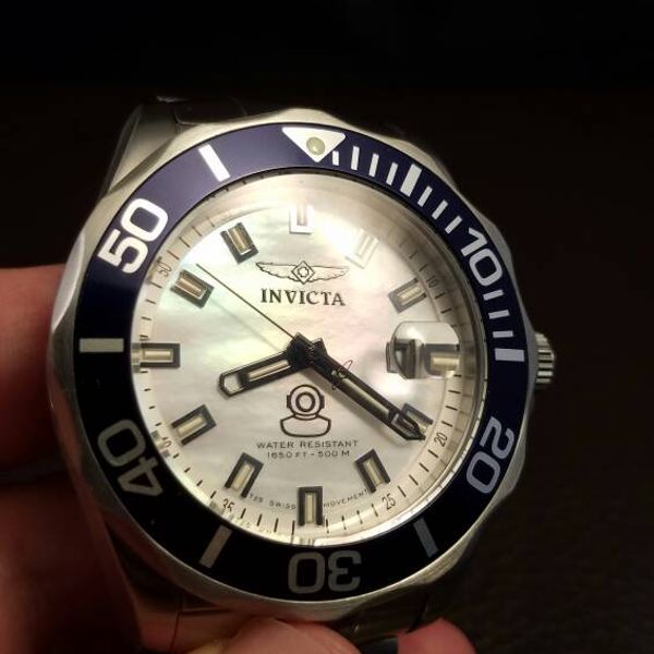 Fs: Invicta Grand Diver Swiss Auto tritium tubes | WatchCharts