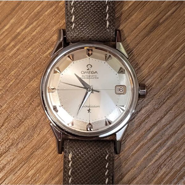 Omega constellation pie pan (arrowhead) | WatchCharts Marketplace