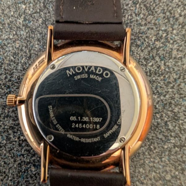 Movado Men's Wrist Watch | WatchCharts Marketplace