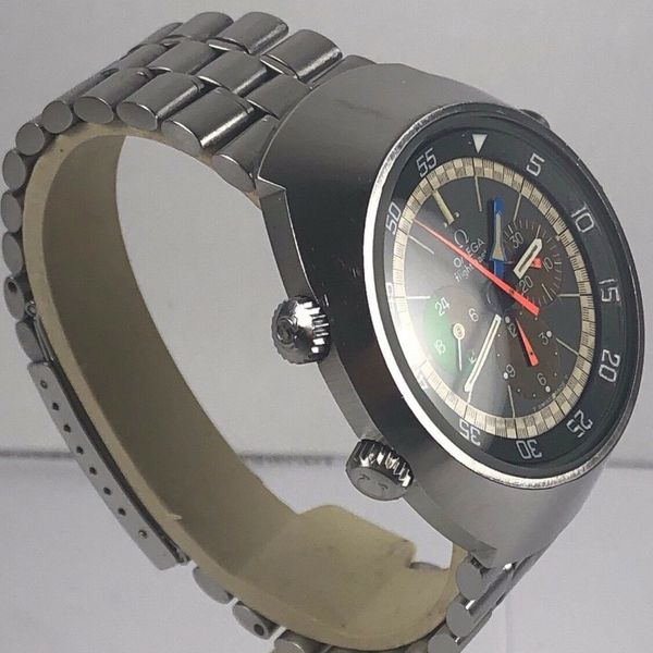 Omega Flightmaster Automatic Watch. RARE 1969 43mm Vintage Chronograph ...