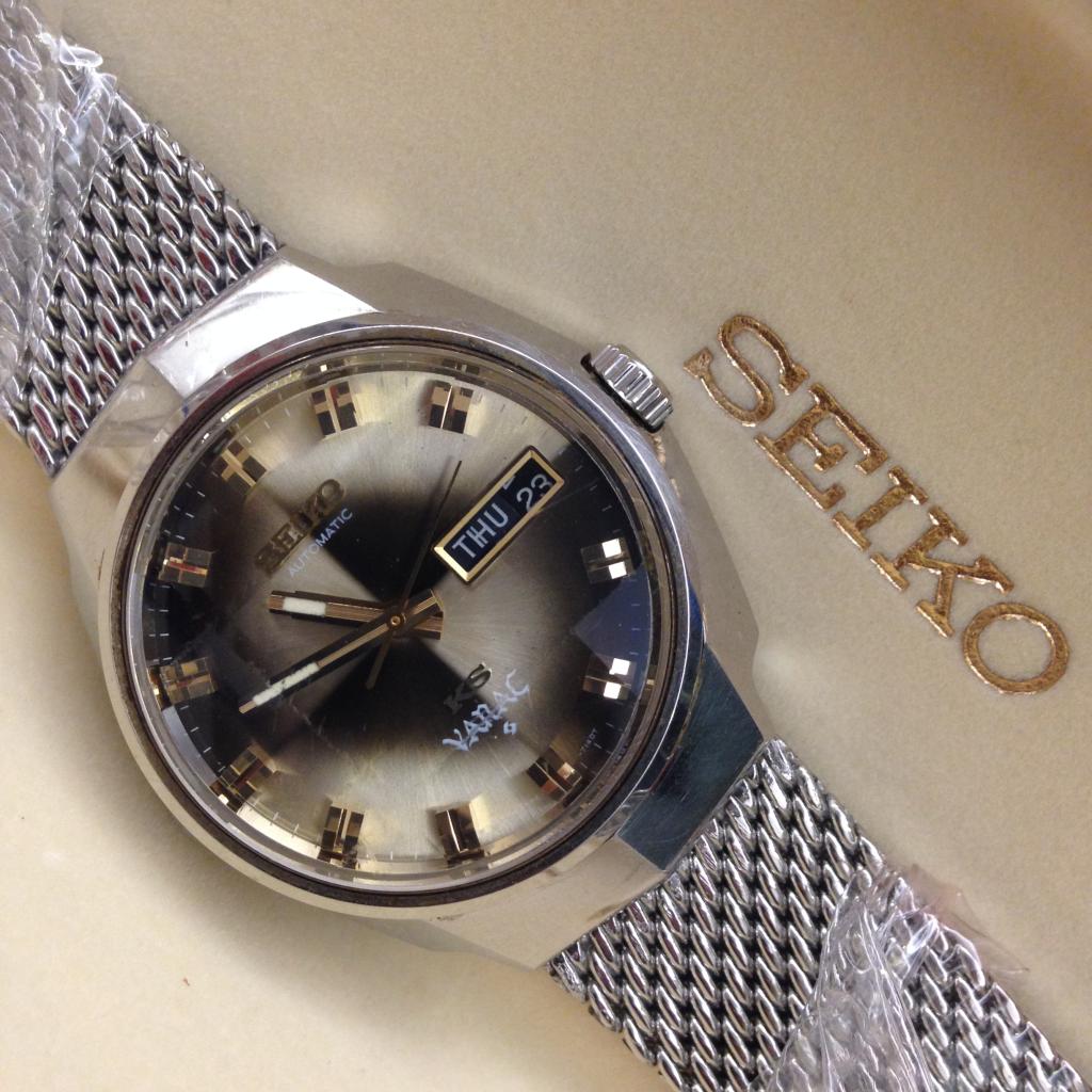 Sold (year 1972) King Seiko VANAC 5626-7140 with box $320 | WatchCharts ...