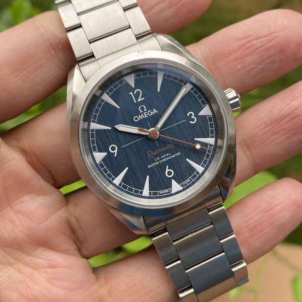[WTS] Omega Railmaster Co-Axial.Automatic. Gorgeous denim dial ...