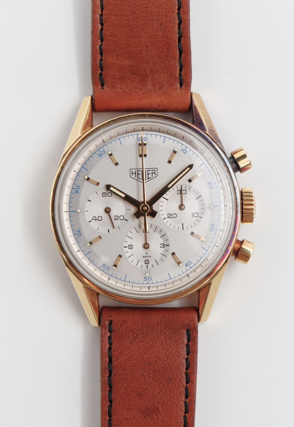 [WTS] Tag Heuer Carrera Reissue 1964 CS3140 18K Yellow Gold ...