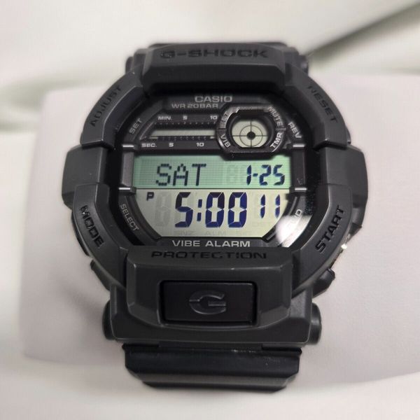 Casio G-Shock Men's Watch GD350 Quartz Digital Black Resin Sport ...