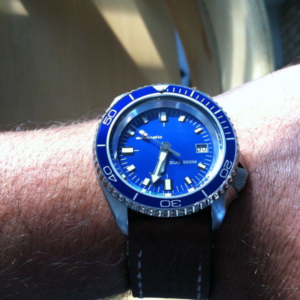 Seiko SKX SOXA Mod Blue dial - Noah Fuller | WatchCharts Marketplace