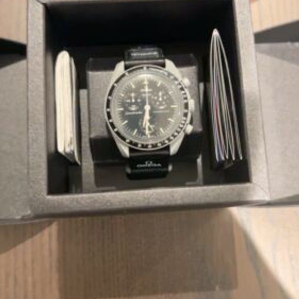 Omega X Swatch Mission To The Moon With Receipt | WatchCharts Marketplace