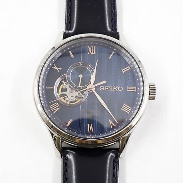 Seiko Presage SARY187 Men's 42mm Blue Dial Stainless Steel Automatic ...