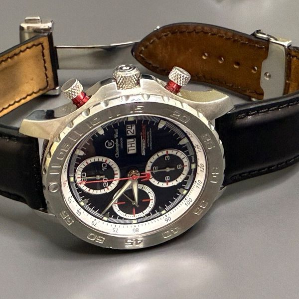 Christopher Ward C40 Speedhawk Automatic Chronograph Valjoux 7750 â Box ...