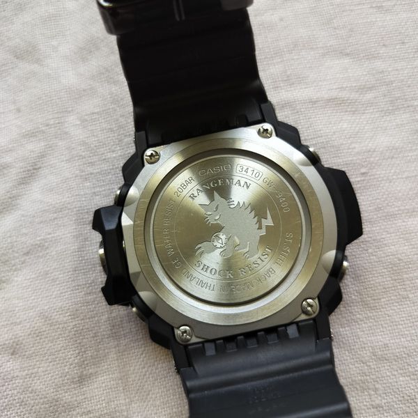 Casio G-Shock GW-9400 Rangeman, module 3410, positive display ...