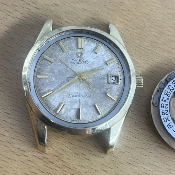 Omega seamaster 166.010 Gold Filled Running With Extra Omega Movement ...