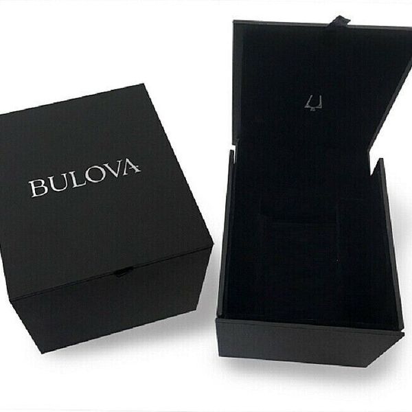 OROLOGIO UOMO BULOVA MARINE STAR CERAMIC QUADR.NERO SUB 200m 96B434 ...