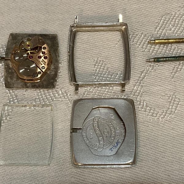 14K Gold Benrus Watch With Case 17 Jewels 9.2 Grams Parts Repair Scrap ...