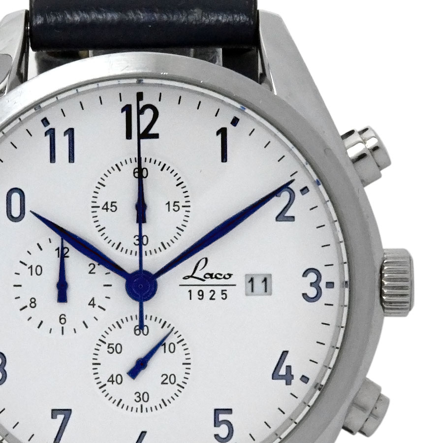 [Laco] Laco 861789 CHRONOGRAPH Sylt Chronograph Sylt Quartz White Dial ...