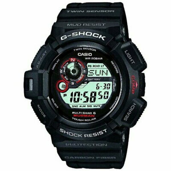 Casio G-SHOCK GW-9300-1JF Solar Radio Men's Watch New in Box GW-9300-1 ...