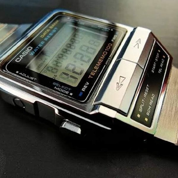 1985 VINTAGE CASIO DATA BANK Telememo 100 , 696 DBX -110 , Japan | WatchCharts Marketplace