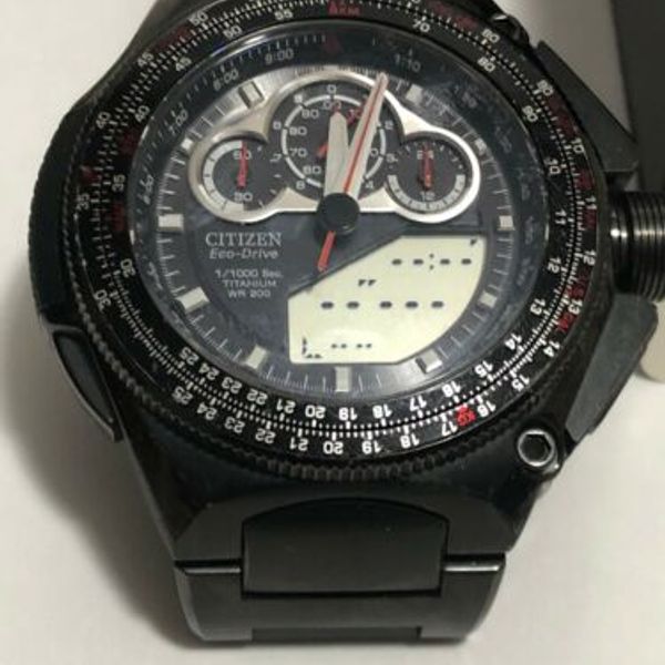 Citizen Promaster Black Titanium Limited Edition Watch JW0035-51E ...