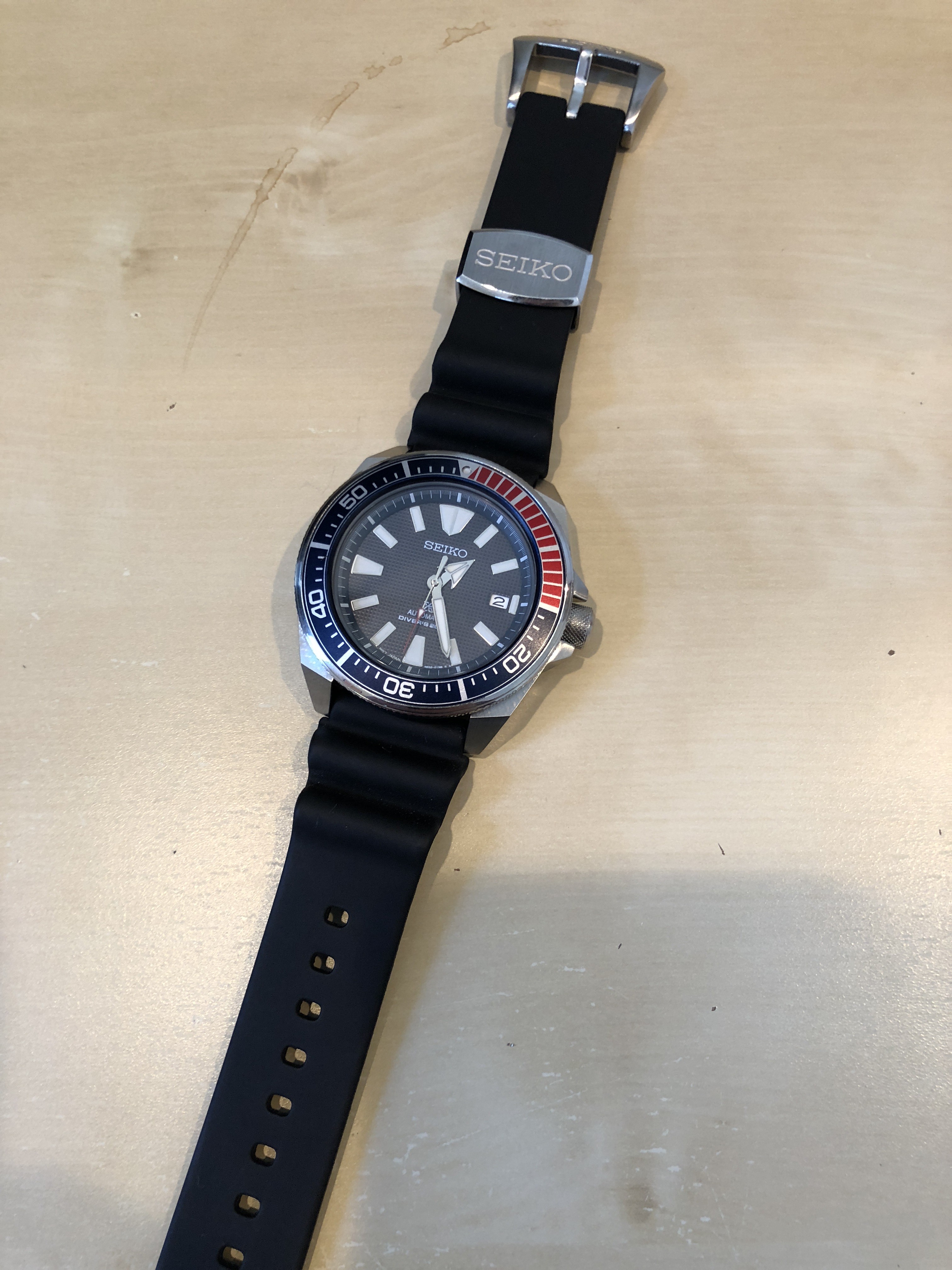 FS: SEIKO SAMURAI PROSPEX #SRPB53 | WatchCharts