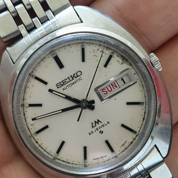 Seiko LM Lord Matic 23 Jewels 5606-7151 Mens Japan Vintage Automatic ...