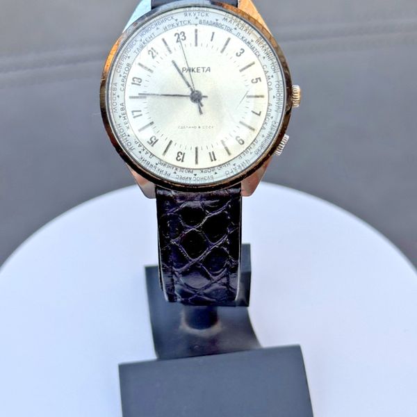 Raketa 24 Polar Antartica World Time soviet Watch 2623H Original ...