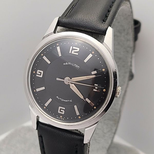 Vintage Hamilton 672 Men's Automatic watch ETA 1256 17Jewels swiss ...