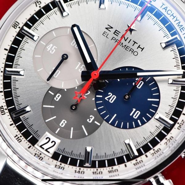 [WTS] 2020 Zenith Chronomaster El Primero 42mm Tri Color Silver Dial 03 ...