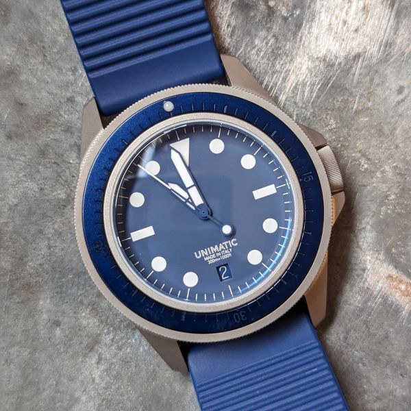 [WTS] Unimatic Modello Uno U1S-T-MP In Titanium | WatchCharts Marketplace