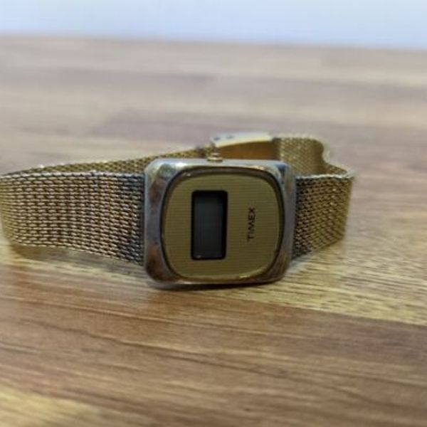 vintage an early Timex K Cell Chronograph digital LCD watch NEEDS ...