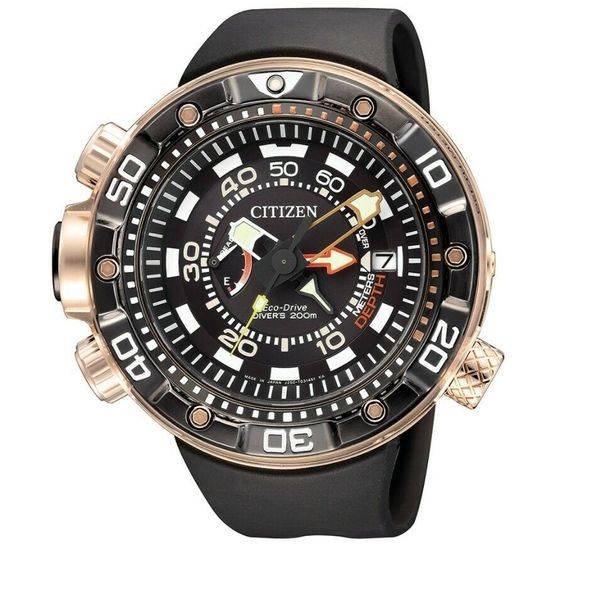 Citizen Promaster Eco-Drive Aqualand 200m Rose Gold Divers Watch ...