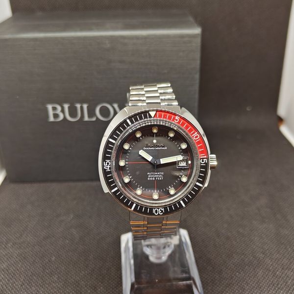 Bulova oceanographer, 98B320, Special Edition Devil Diver - Automatic ...