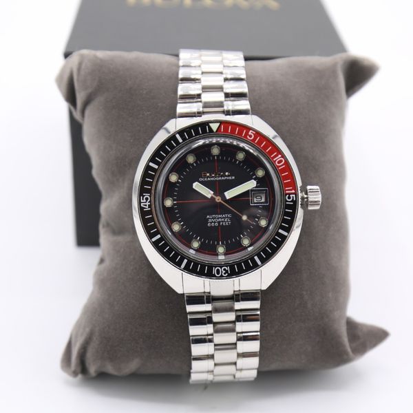 Bulova Oceanographer Devil Diver Men's Black Watch - 98B320 ...