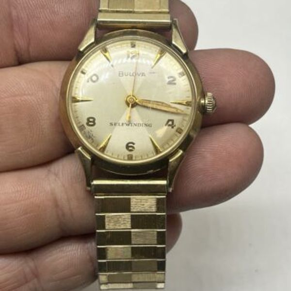 Vintage 1950's Bulova Self Winding Watch L9 | WatchCharts Marketplace