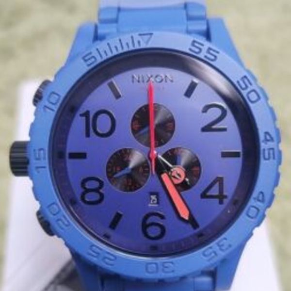 Nixon 51-30 Chrono All Blue A083-BLUE | WatchCharts Marketplace