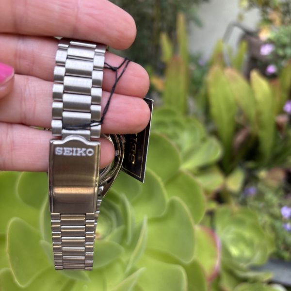 Seiko 5 Automatic Silver Dial Stainless Steel Men's Watch SNXS73 ...