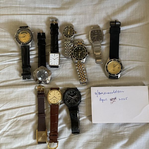 [WTS] Seiko Quartz Tank – Textured Dial – No Seconds Hand – Clean Look ...