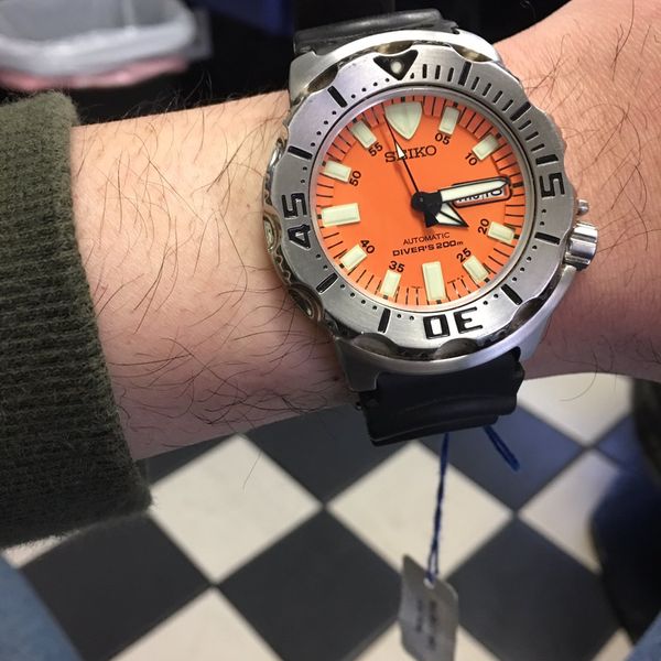 Fs: seiko skx781 NOS orange monster gen1 $350 shipped US | WatchCharts