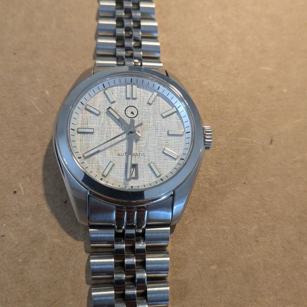 [WTS] Islander Brookville Hi-Beat Automatic Dress Watch with Linen Dial ...