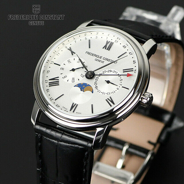 Frederique Constant FC-270SW4P6 Classics Business Timer Men's 40mm ...