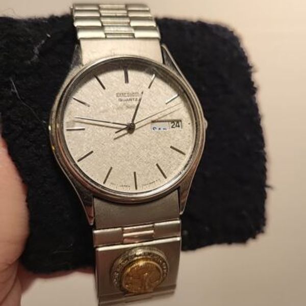 Seiko Mens Rare Quartz Watch, Day Date, Minnesota State Seal, No Box ...