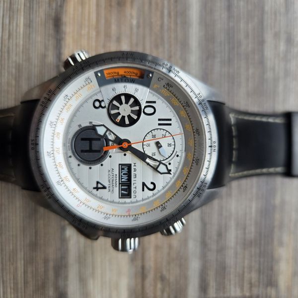 Hamilton Khaki X-Copter Swiss Automatic Chronograph | WatchCharts ...