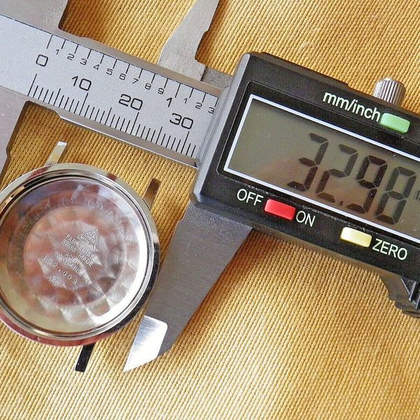 NOS Original Omega Steel Case Ref. 162.009 . 33 mm fÃ¼r Cal. 562 - 565 ...