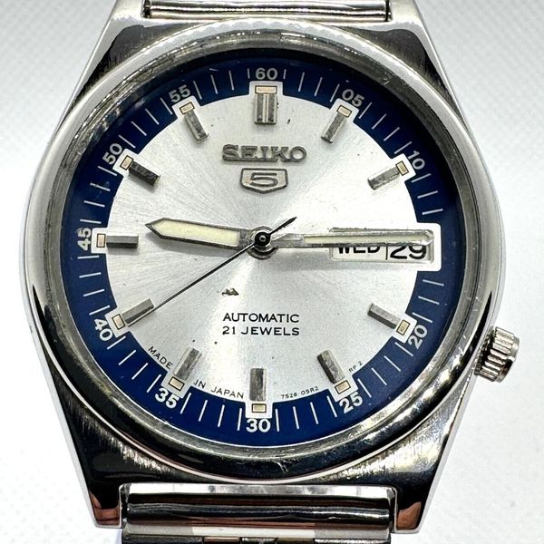 Vintage Seiko 5 Automatic 21 Jewels, Men Watch , Day/Date, Used. I-28 | WatchCharts Marketplace