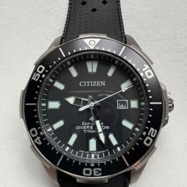 Citizen Promaster Diver Titanium Eco-Drive Bn0200 81E, Extra Straps ...