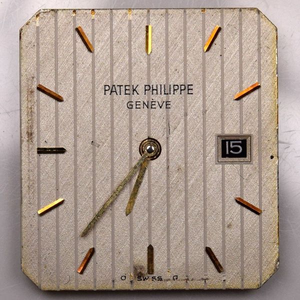 Patek Philippe 3773 Quartz Dial, movement and Crystal Only. Working ...