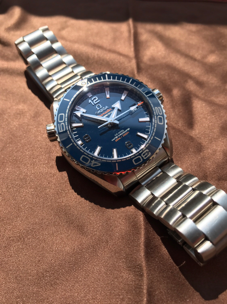 Omega (2016) 8900 Planet Ocean in Blue (43.5mm) | WatchCharts Marketplace