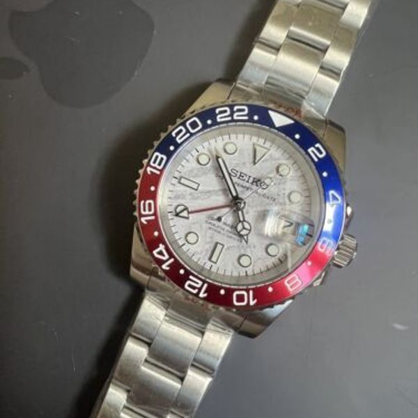 NEW SEIKO mod Meteorite Pepsi REAL GMT Functions! | WatchCharts